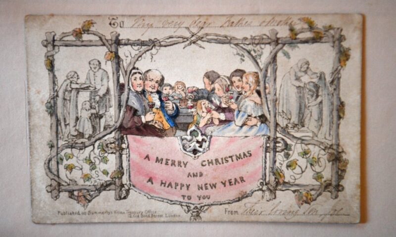 Victorian-Era Holiday Cards We Find Interesting. | Pitch Black Printing Co.